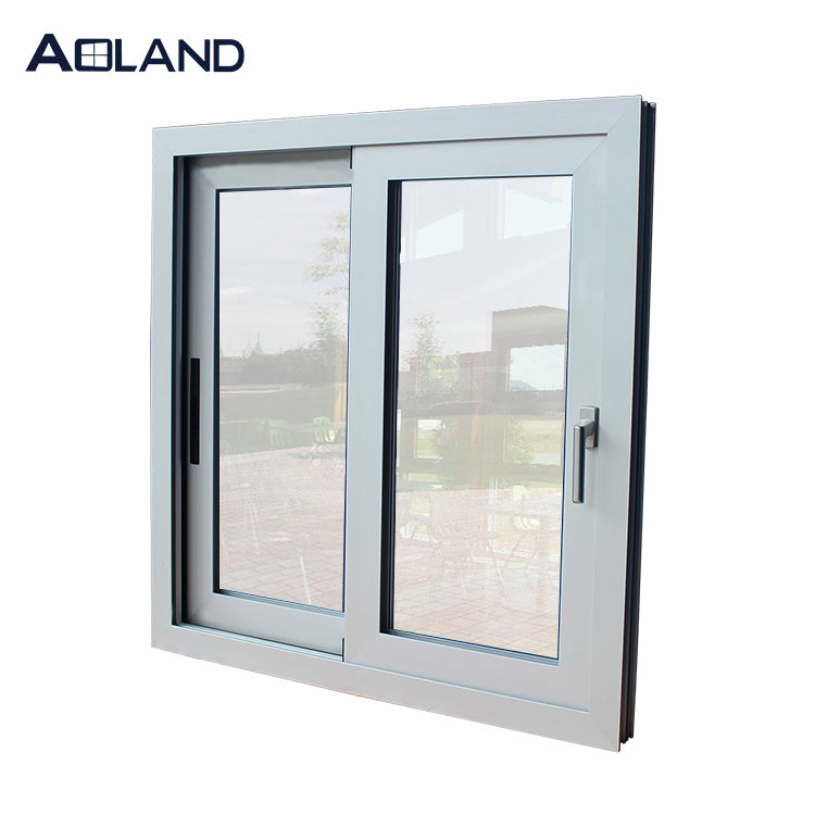 100mm frame aluminium frame tempered glass window lowe double glass sl ...