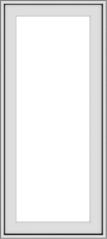 WDMA 18x40 (17.5 x 39.5 inch) Vinyl uPVC White Push out Casement Windo ...