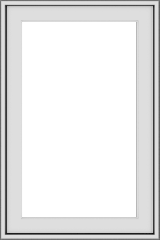 WDMA 20x30 (19.5 x 29.5 inch) Vinyl uPVC White Push out Casement Windo ...