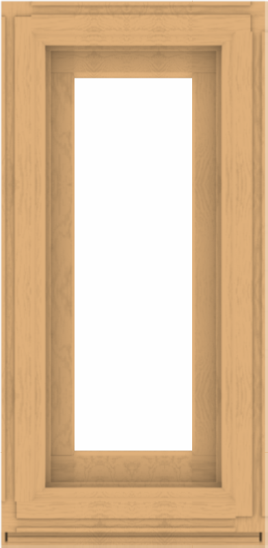 WDMA 20x40 (19.5 x 39.5 inch) Composite Wood Aluminum-Clad Grey Brown ...