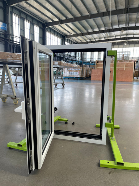 WDMA Aluminium round window with grill design fixed window double glas ...