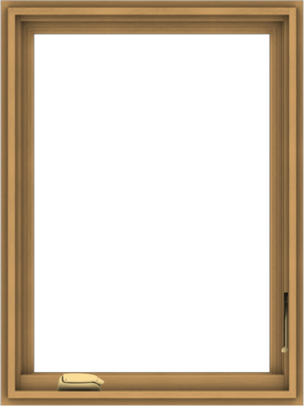 WDMA 24x32 (23.5 x 31.5 inch) Pine Wood Dark Grey Aluminum Crank out C ...