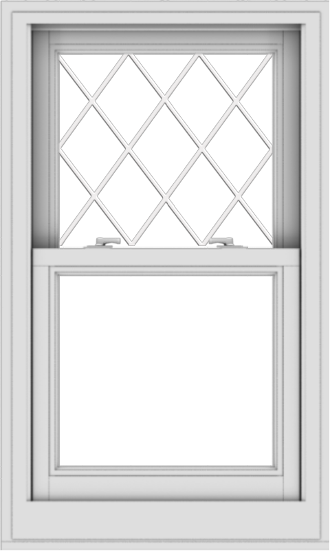 WDMA 24x40 (23.5 x 39.5 inch) Aluminum Single Double Hung Window with ...