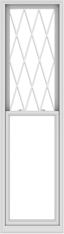 WDMA 28x102 (27.5 x 101.5 inch) Aluminum Single Double Hung Window wit ...