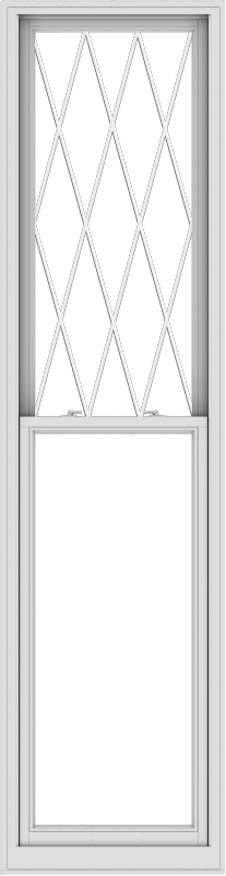 WDMA 28x108 (27.5 x 107.5 inch) Aluminum Single Double Hung Window wit ...