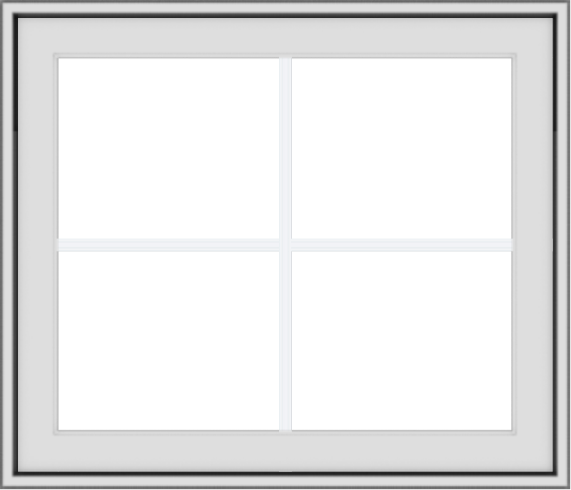 WDMA 28x24 (27.5 x 23.5 inch) White Vinyl uPVC Crank out Awning Window ...