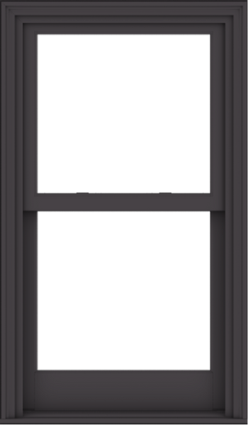 WDMA 28x48 (27.5 x 47.5 inch) Aluminum Single Double Hung Window with ...