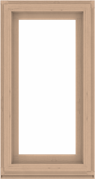 WDMA 28x52 (27.5 x 51.5 inch) Composite Wood Aluminum-Clad Grey Brown ...