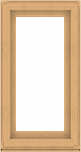 WDMA 28x52 (27.5 x 51.5 inch) Composite Wood Aluminum-Clad Grey Brown ...