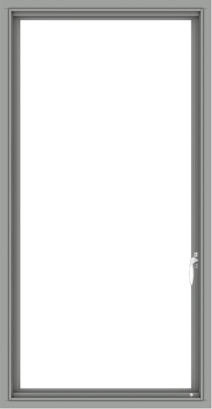 WDMA 28x54 (27.5 x 53.5 inch) Aluminum Thermal Break Aluminum Frame Gr ...