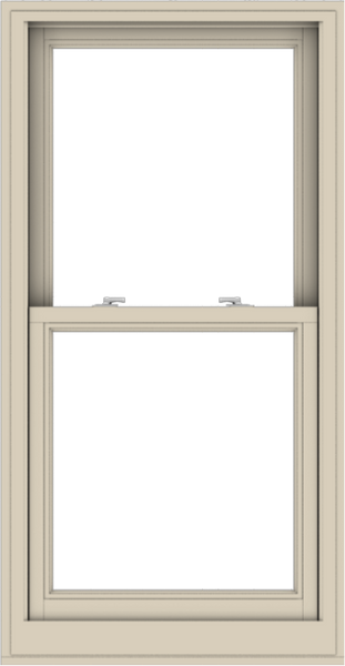 WDMA 28x54 (27.5 x 53.5 inch) Aluminum Single Double Hung Window with ...