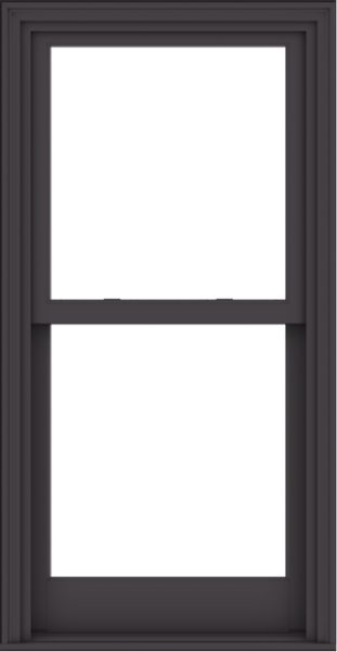 WDMA 28x54 (27.5 x 53.5 inch) Aluminum Single Double Hung Window with ...