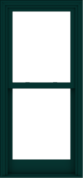 WDMA 28x60 (27.5 x 59.5 inch) Aluminum Single Double Hung Window with ...