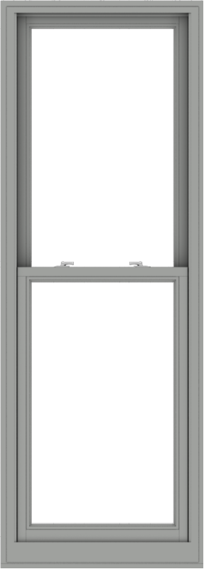 WDMA 28x78 (27.5 x 77.5 inch) Aluminum Single Double Hung Window with ...