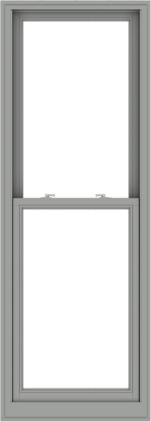 WDMA 28x78 (27.5 x 77.5 inch) Aluminum Single Double Hung Window with ...