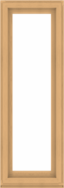 WDMA 28x80 (27.5 x 79.5 inch) Composite Wood Aluminum-Clad Grey Brown ...