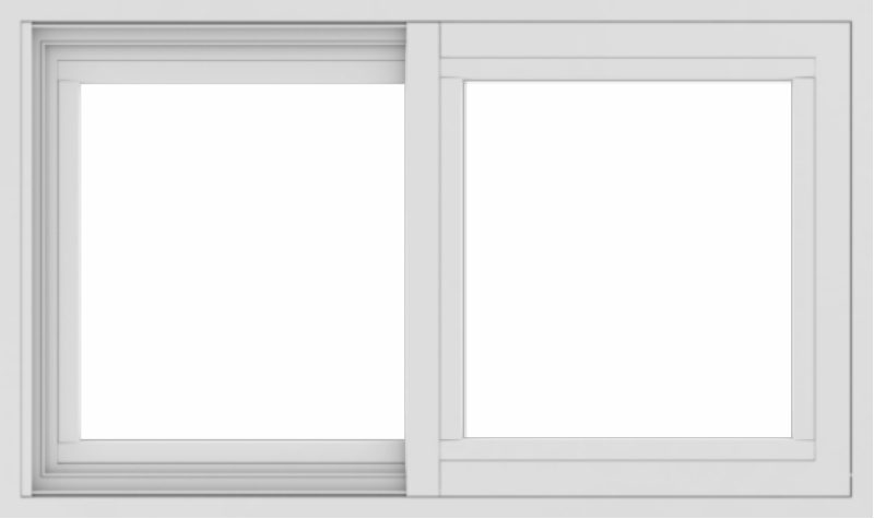 WDMA 30x18 (29.5 x 17.5 inch) White Brown Black Vinyl uPVC Slide Windo ...