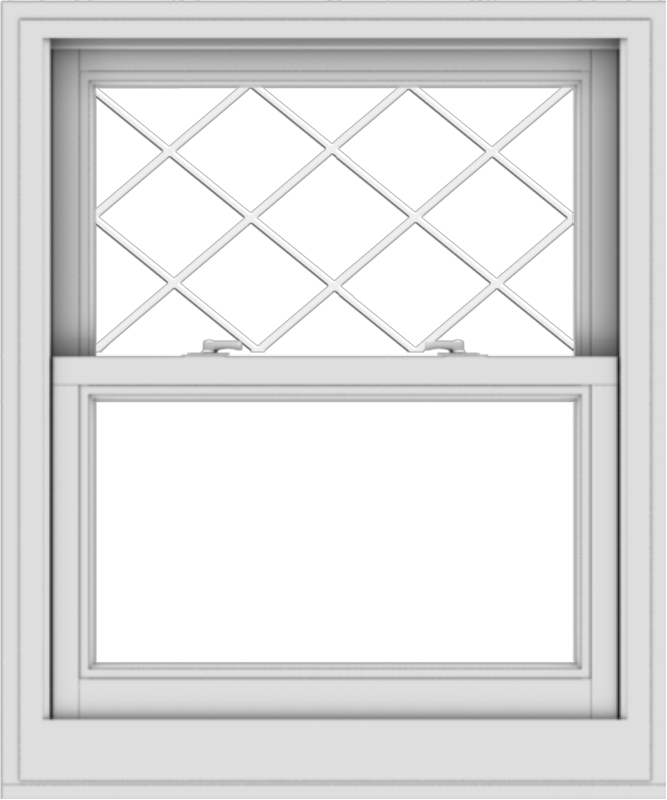 WDMA 30x36 (29.5 x 35.5 inch) Aluminum Single Double Hung Window with ...