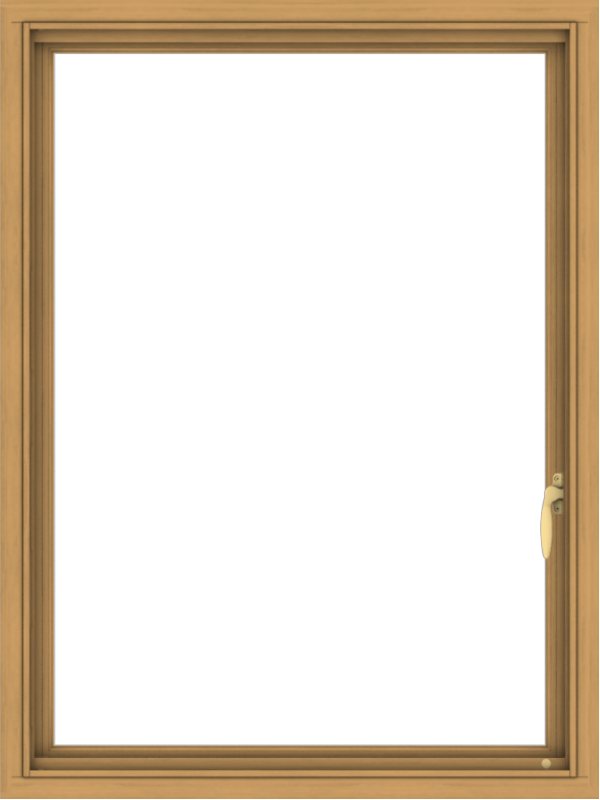 WDMA 30x40 (29.5 x 39.5 inch) Pine Wood Light Grey Aluminum Push out C ...