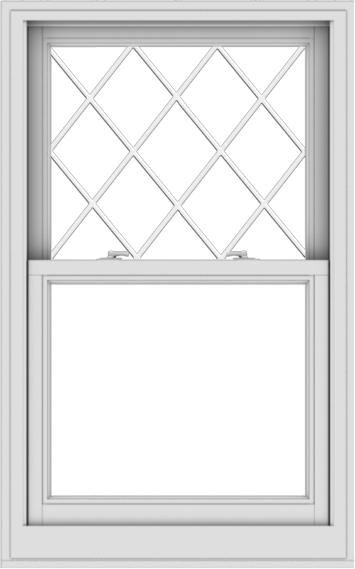 WDMA 30x48 (29.5 x 47.5 inch) Aluminum Single Double Hung Window with ...