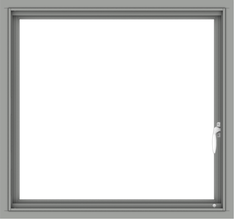 WDMA 32x30 (31.5 x 29.5 inch) Aluminum Thermal Break Aluminum Frame Gr ...