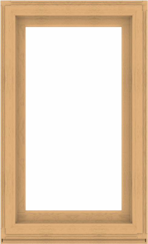 WDMA 32x52 (31.5 x 51.5 inch) Composite Wood Aluminum-Clad Grey Brown ...