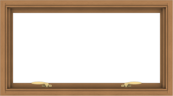 WDMA 36x20 (35.5 x 19.5 inch) Oak Wood Green Aluminum Push out Awning ...