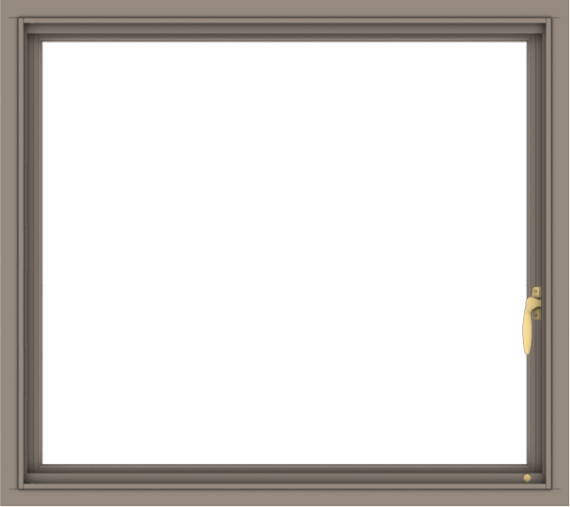 WDMA 36x32 (35.5 x 31.5 inch) Aluminum Thermal Break Aluminum Frame Gr ...