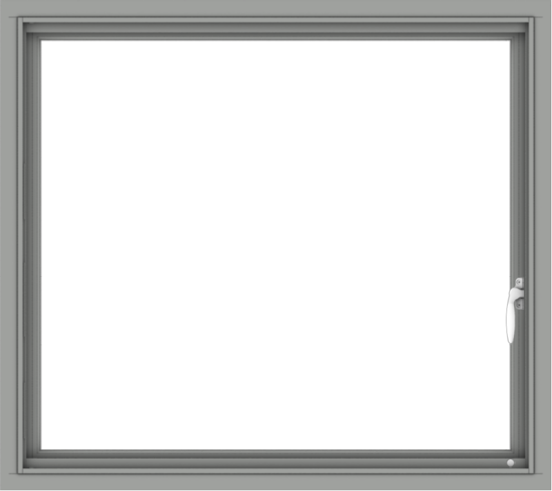 WDMA 36x32 (35.5 x 31.5 inch) Aluminum Thermal Break Aluminum Frame Gr ...