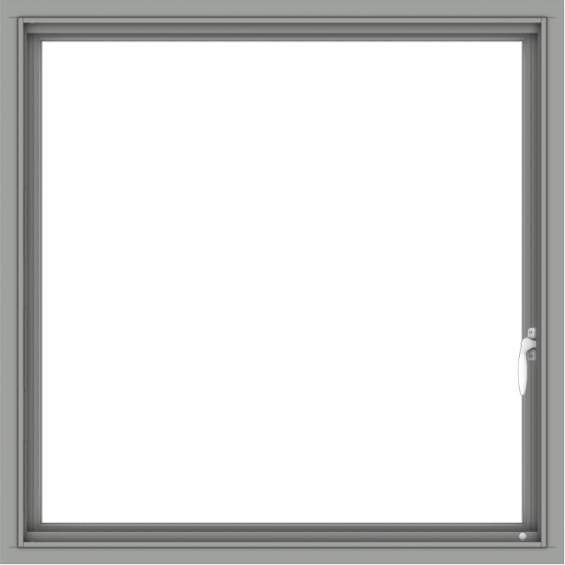 WDMA 36x36 (35.5 x 35.5 inch) Aluminum Thermal Break Aluminum Frame Gr ...