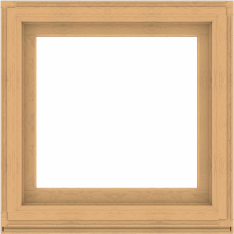 WDMA 34x34 (33.5 x 33.5 inch) Composite Wood Aluminum-Clad Grey Brown ...