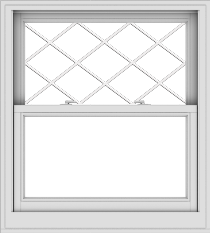 WDMA 36x40 (35.5 x 39.5 inch) Aluminum Single Double Hung Window with ...