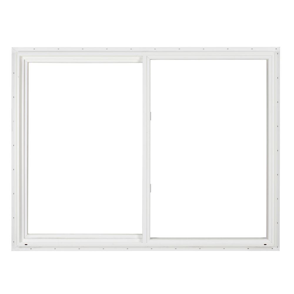 36x48 White Color Vinyl Pvc Upvc Vinyl Sliding Windows – CHINA WDMA