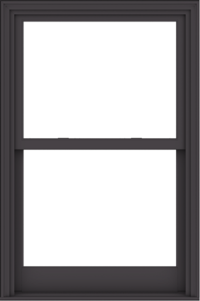 WDMA 36x54 (35.5 x 53.5 inch) Aluminum Single Double Hung Window with ...