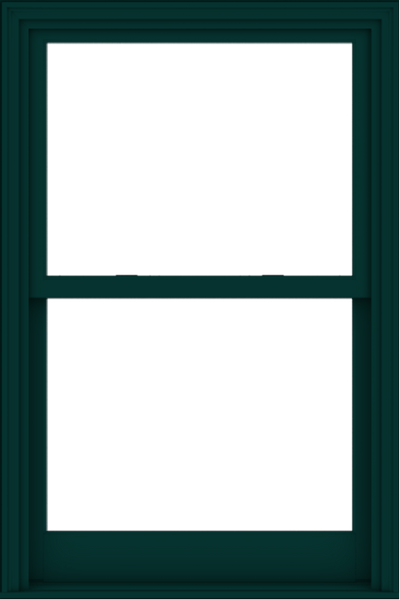 WDMA 36x54 (35.5 x 53.5 inch) Aluminum Single Double Hung Window with ...