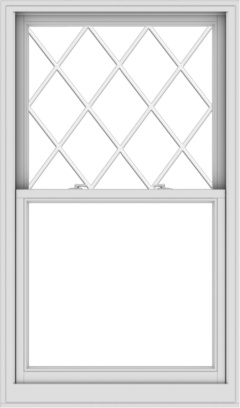WDMA 36x61 (35.5 x 60.5 inch) Aluminum Single Double Hung Window with ...