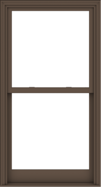 WDMA 36x66 (35.5 x 65.5 inch) Aluminum Single Double Hung Window with ...