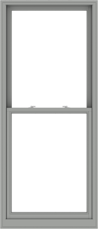 WDMA 36x84 (35.5 x 83.5 inch) Aluminum Single Double Hung Window with ...