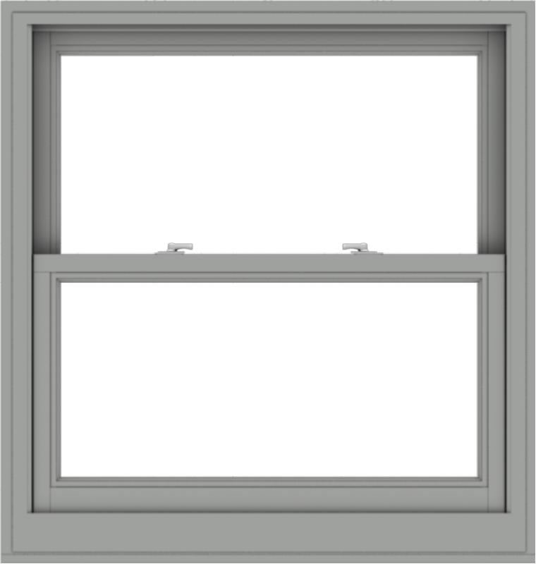 WDMA 38x40 (37.5 x 39.5 inch) Aluminum Single Double Hung Window with ...
