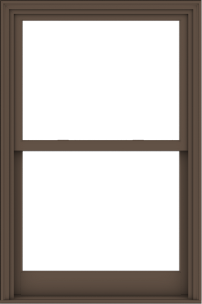 WDMA 38x57 (37.5 x 56.5 inch) Aluminum Single Double Hung Window with ...