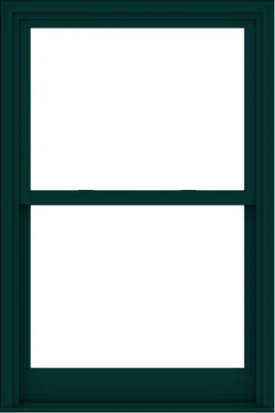 WDMA 38x57 (37.5 x 56.5 inch) Aluminum Single Double Hung Window with ...