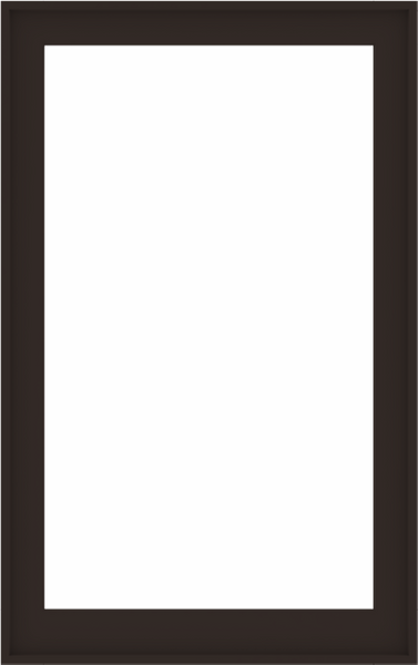 WDMA 38x60 (37.5 x 59.5 inch) Composite Wood Aluminum-Clad Grey Brown ...