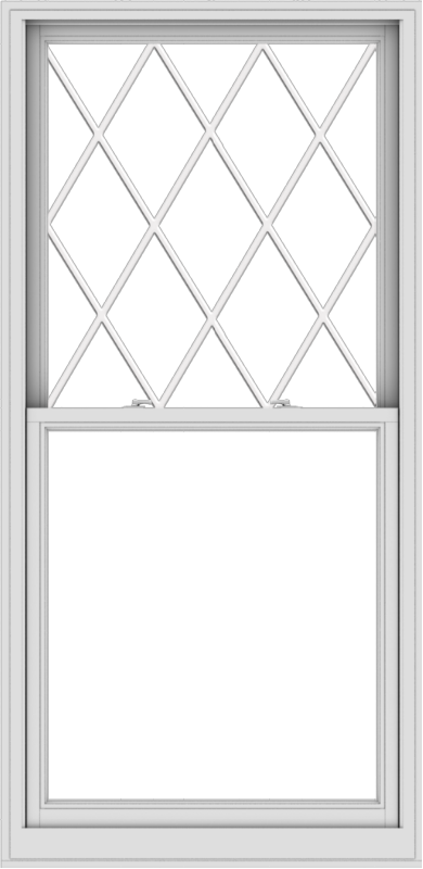 WDMA 38x78 (37.5 x 77.5 inch) Aluminum Single Double Hung Window with ...