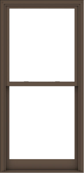 WDMA 38x78 (37.5 x 77.5 inch) Aluminum Single Double Hung Window with ...