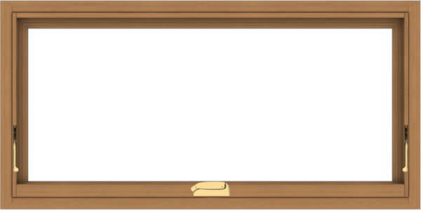 WDMA 40x20 (39.5 x 19.5 inch) Oak Wood Dark Brown Bronze Aluminum Cran ...