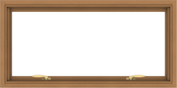 WDMA 40x20 (39.5 x 19.5 inch) Oak Wood Green Aluminum Push out Awning ...