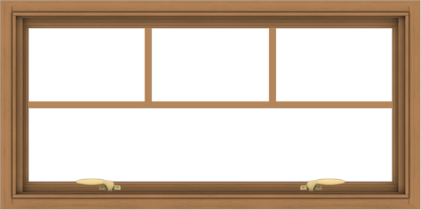 WDMA 40x20 (39.5 x 19.5 inch) Oak Wood Green Aluminum Push out Awning ...