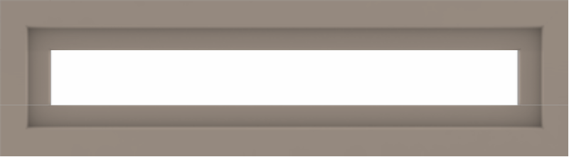 WDMA 42x12 (41.5 x 11.5 inch) White Sandtone Bronze Brown Black Vinyl ...