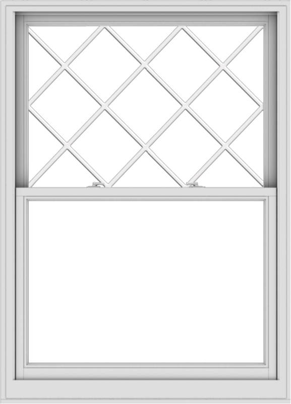 WDMA 44x61 (43.5 x 60.5 inch) Aluminum Single Double Hung Window with ...