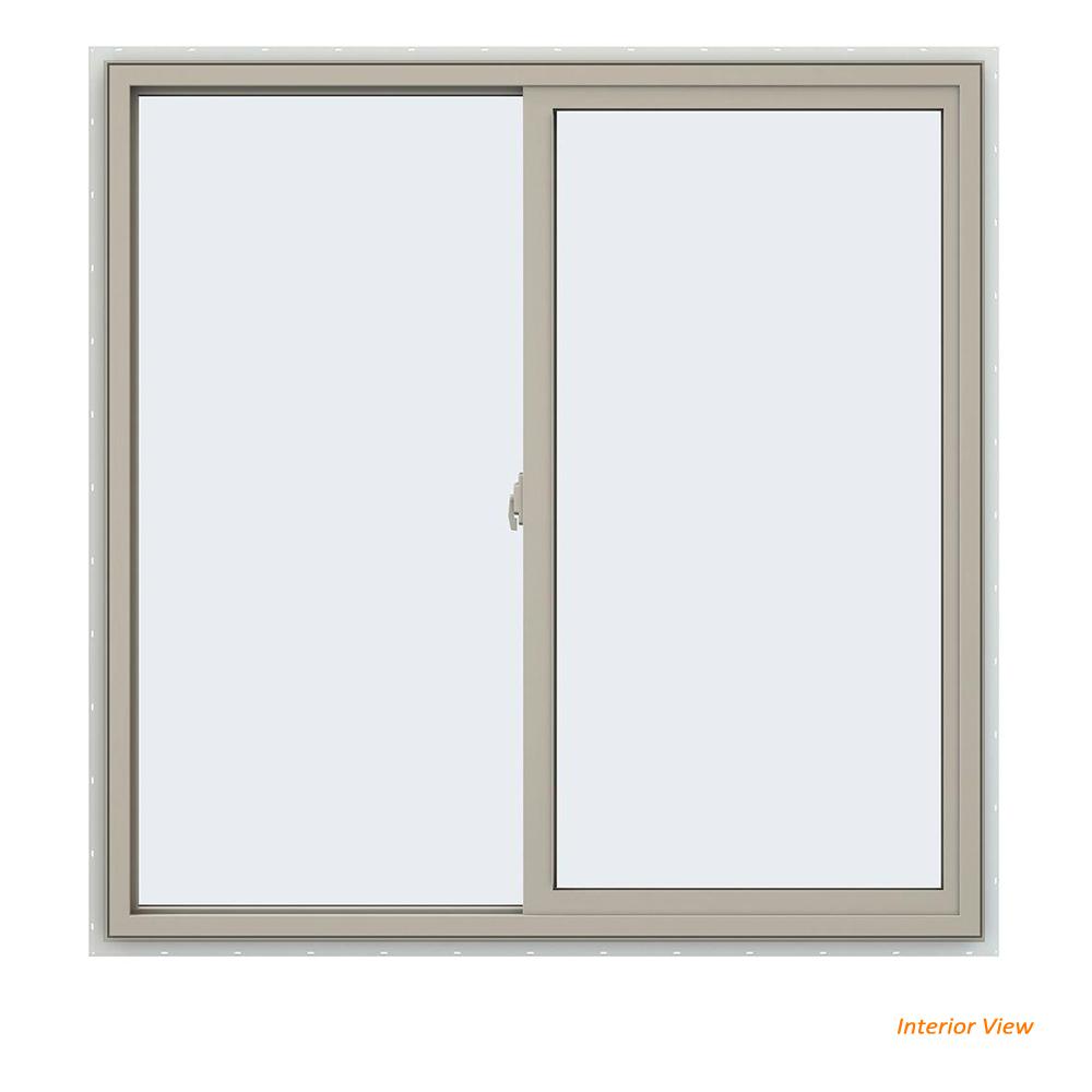 48x48 47.5x47.5 Window Vinyl Sliding With Fiberglass Mesh Screen ...